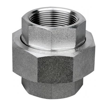 F304 Stainless Steel Threaded Union - Buy Forged Pipe Fittings, Thread ...